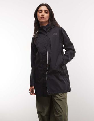 The North Face Voyage Rain 3L parka &agrave; capuche noire