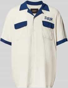 Deus Freizeithemd aus Viskose mit Brusttaschen Modell Diablo