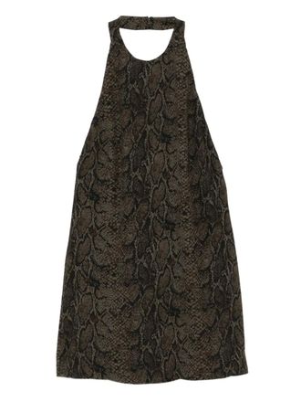 Reformation robe Avielle - Noir