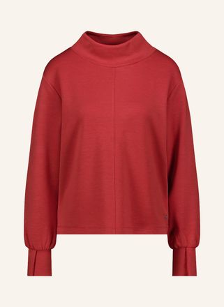 Monari Monari Sweatshirt Mit Schmucksteinen rot