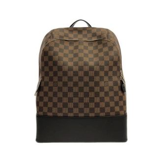 Louis Vuitton Sac &agrave; dos Pre-owned en toile enduite Damier Jake - Femme - Pre-owned - Brun - Taille: ONE Size