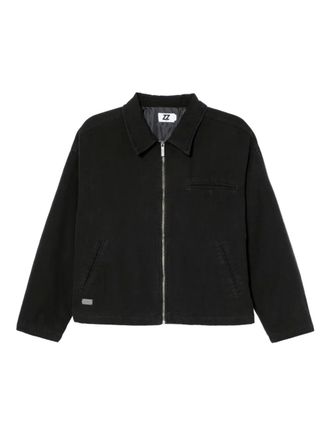 Izzue veste &agrave; plaque logo - Noir