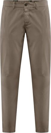 Bomboogie Homme, Pantalons, Beige, Taille: W33 Pantalon chino en coton cannet&eacute;