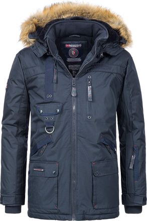 Geographical Norway Herren Winter Parka Chirac Darkblue - S - mit UD Bandana