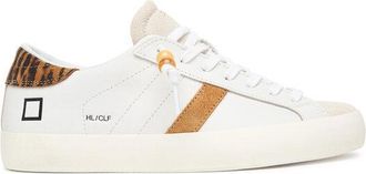 D.A.T.E. Sneakers Hill Low W441-HL-CA Wei&szlig;