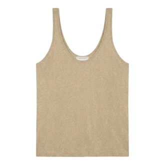 Majestic Filatures D&eacute;bardeur Dor&eacute; - - Tops - Damen - Beige - M