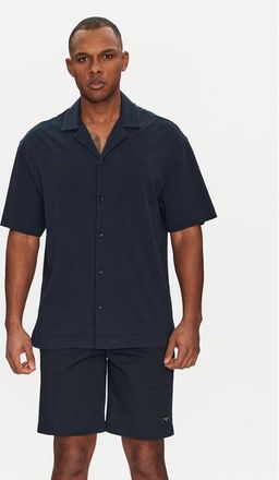 Emporio Armani Hemd EM000593 AF14107 UB102 Dunkelblau Regular Fit