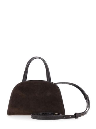 Tory Burch Womens Tote Bag Romy Brown Leather Calf