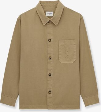 Saint Laurent Cassandre certified cotton Overshirt - SAINT LAURENT - gender_Man