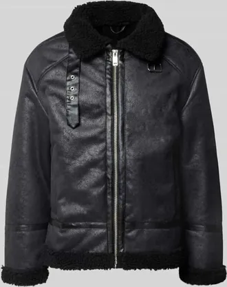 Lindbergh Regular Fit Jacke in Leder-Optik