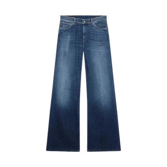 Dondup Weite Denim Stretch Jeans - - Jeans - Damen - Blau - W31