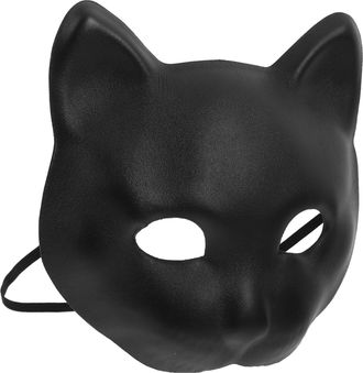 BESPORTBLE Panthermaske aus Eva Halbgesichtsmaske mit Gummiband f&uuml;r Halloween Cosplay Maskenball Party