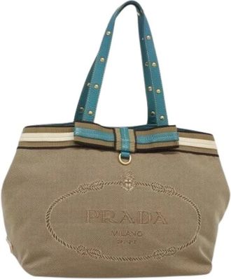 Prada Damen, Pre-Owned, Beige, ONE SIZEGr&ouml;&szlig;e