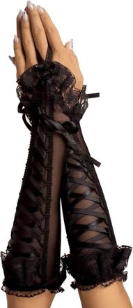 Dirndline Kurzfingerhandschuhe Roxana Armstulpen