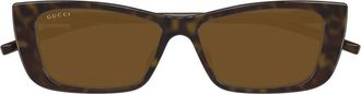Gucci Gg1681S Sonnenbrille - - Accessories - unisex - Braun - 53 MM