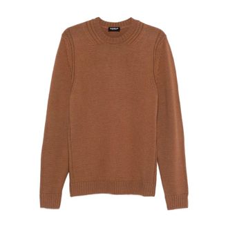 Dondup Rundhals-Pullover - - Knitwear - Herren - Braun - 2XL