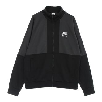 Nike Poly Knit Trainingsjacke Schwarz/Wei&szlig; - - Sport - Herren - Schwarzk - XL