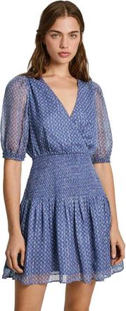 Pepe Jeans London Damen Nikki Kleid, Blau (French Blue), X-Small