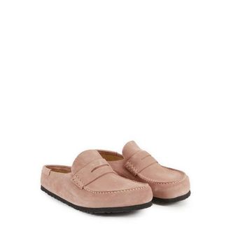 Birkenstock Mules Naples en cuir su&eacute;d&eacute;