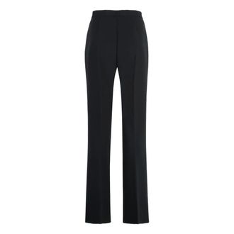 Msgm Tailored Wide-Leg Pants - - Trousers - Damen - Schwarzk - S