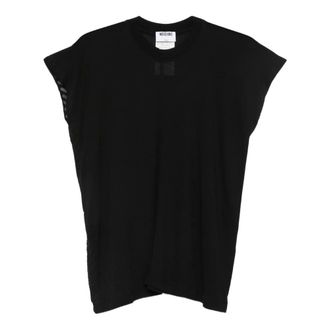 Moschino Femme, Tops, Noir, Taille: 36 FR 0555 T-Shirt