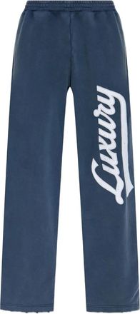 Balenciaga Luxury Jogginghose mit Print - Blau