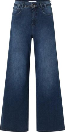 Angels Femme, Jeans, Bleu, Taille: 44 FR L32 Wide Jeans