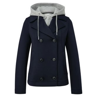 s.Oliver Damen, M&auml;ntel, Blau, LGr&ouml;&szlig;e
