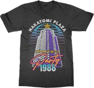 Generic Nakatomi Plaza Party 1988 Pull de Noël, Noir, XXL