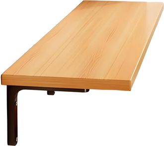 Generic Schwimmende Regale, schwimmende Regale Holz Wandmontage Regal Bild Ledge Regal Bücherregal für Wohnzimmer Küche Schlafzimmer Badezimmer Foto Home Orga