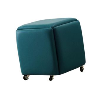 Generic Event-Klapphocker, 5-in-1-Nesting-Ottomane-W&uuml;rfelsitzset, Mehrzweck-Fu&szlig;hocker, for die Nutzung im Wohnzimmer, Balkon, Innenhof(Color 2,35x35x35cm)