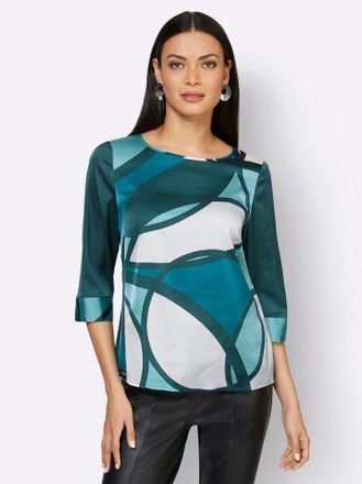 Cr&eacute;ation L Klassische Bluse Bluse 3/4-Arm