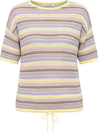 bianca Strickpullover OLINDE in modischem Streifenlook in Trendfarben
