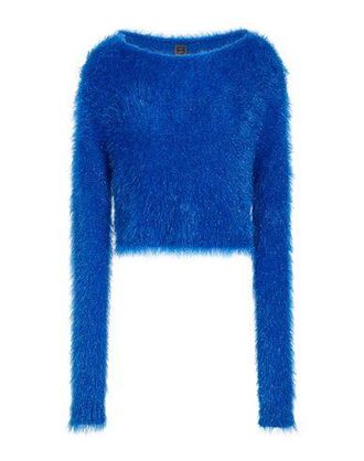 8 by YOOX KNIT CROP TOP