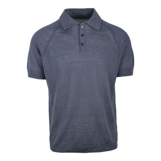 Daniele Fiesoli Homme, Tops, Gris, Taille: 2XL Polo en maille piqu&eacute;e