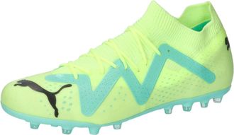 Puma Unisex Adults Sport Shoes FUTURE MATCH MG Soccer Shoes, FAST YELLOW-PUMA BLACK-ELECTRIC PEPPERMINT, 44