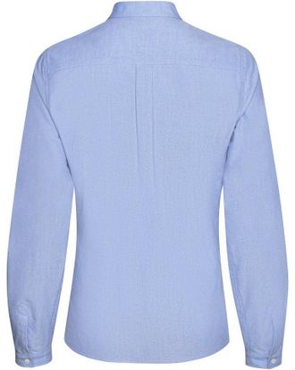 Luis Steindl Langarmbluse Oxfordbluse mit Biesen