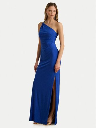 Lauren Ralph Lauren Abendkleid 253980922005 Blau Slim Fit
