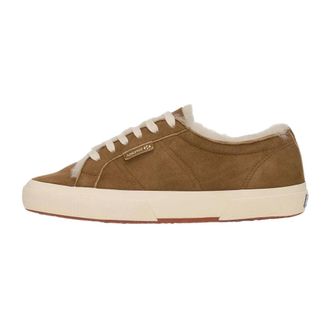 Superga 2750 Shearling - unisex - Chaussures - Brun - Taille: 36 EU