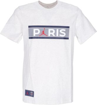 Nike Jordan Homme, Tops, Gris, Taille: XL T-shirt Paris Saint-Germain