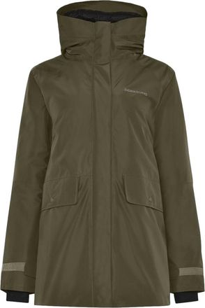 Didriksons 1913 Tuva - Damen Parka, Größe:38, Farbe:deep green