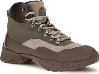 Brunello Cucinelli Hiking-Inspired Lace-Up Boot - Brown
