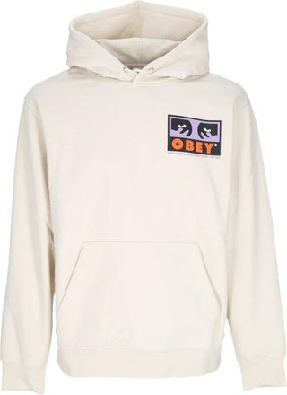 Obey Homme, Sweatshirts et sweats &agrave; capuche, Blanc, Taille: M Subvert Premium Hooded Fleece