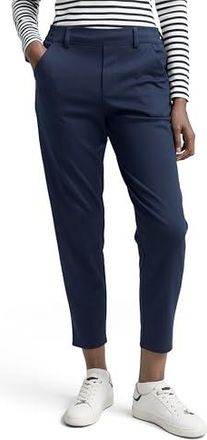 Tom Tailor Denim TOM TAILOR Femme Pantalon Décontracté Avec Taille Élastique, Sky Captain Blue, Xs