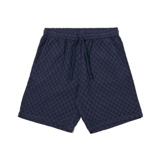 Universal Works Homme, Shorts, Bleu, Taille: W34 Simple Short