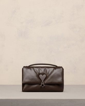 Ami Ami Paris - Voulez-Vous Tasche aus braunem Rindsleder Braun - Gr&ouml;&szlig;e: OS - Unisex