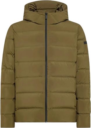 Roberto Ricci Design Gefütterte Kapuzenjacke - Grün