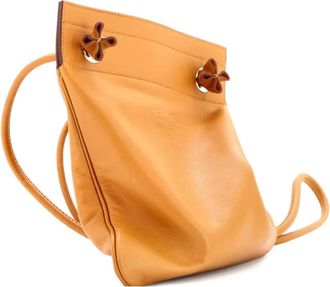 Herm&egrave;s Aline Bag Milo Lambskin and Swift Mini crossbody bag - Braun