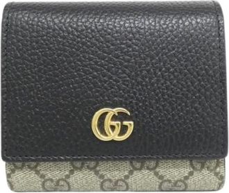 Gucci unisex, Pre-owned, Multicolore, Taille: ONE Size Portefeuille en cuir Pre-owned