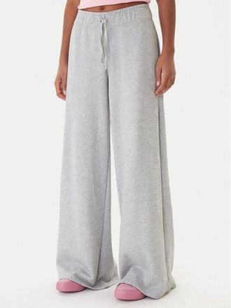 Juicy Couture Jogginghose Annen JCWBJ225320 Grau Wide Leg